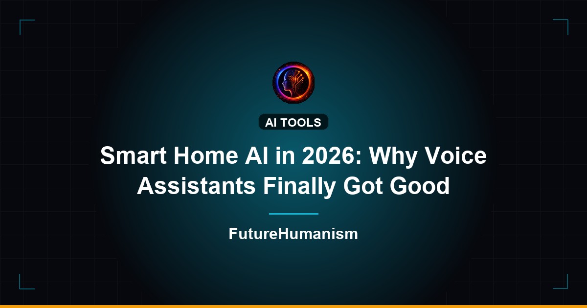 Smart Home AI in 2026: Why Voice Assistants Finally Got Good | Future ...